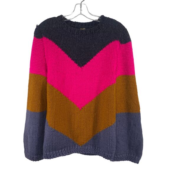 Veronica Alfie | Sweaters | Anthro Vero Alfie Aguariba Color Block ...